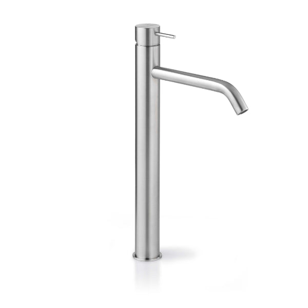 Lavabo faucet single lever Loop stainless steel LOP011 – Pierdeco ...