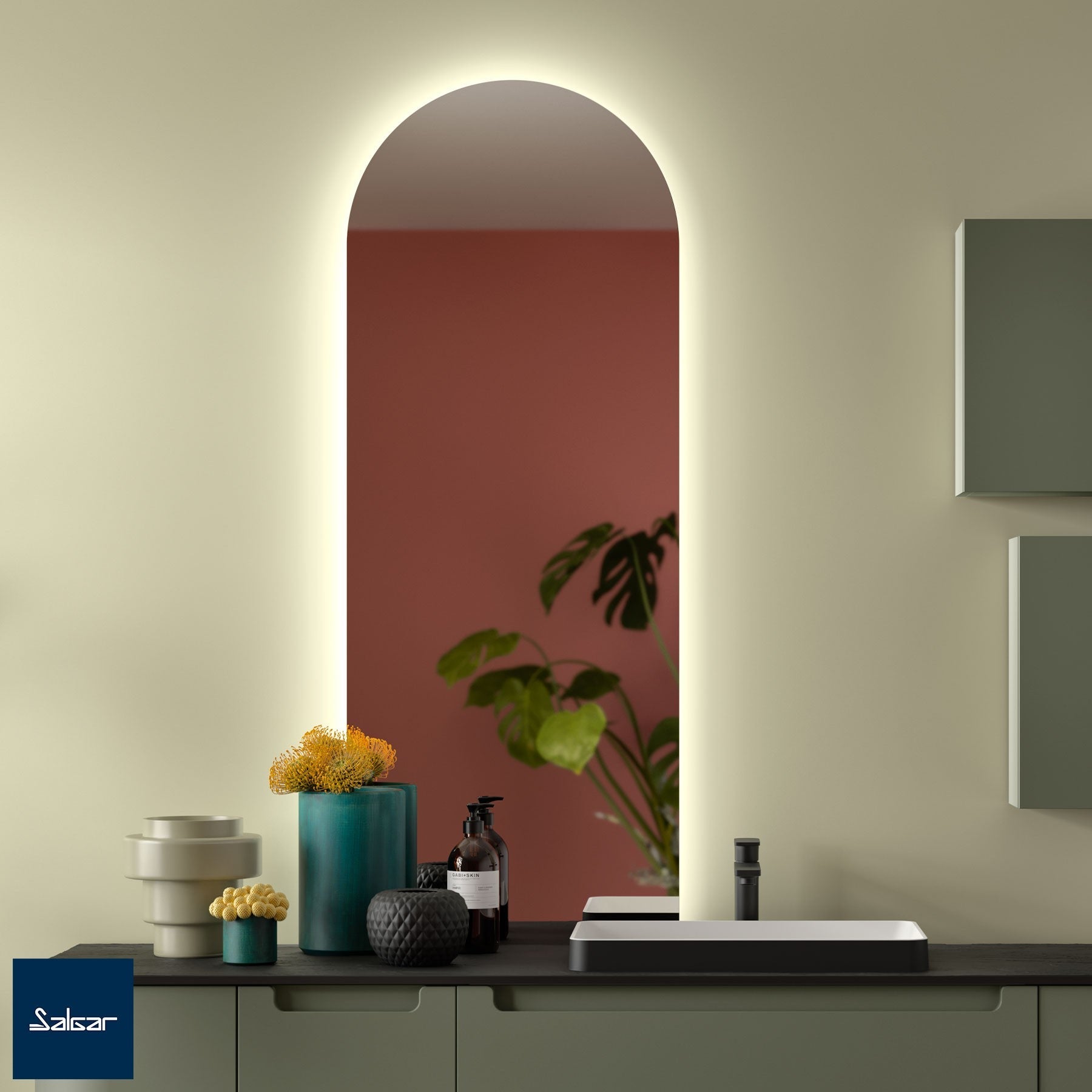 Slagar mirrors with LED – Pierdeco Design Inc.